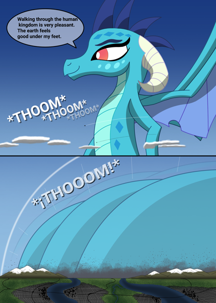 Dragoness Feet Crush