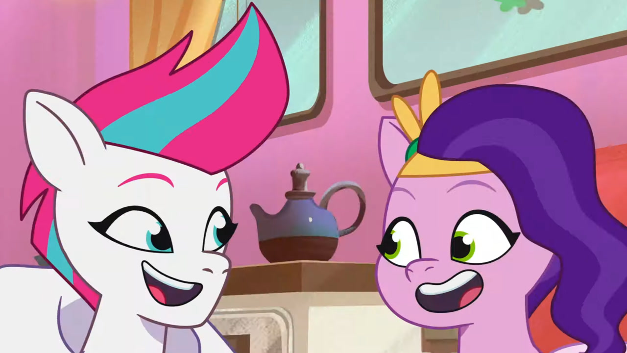 #3129273 - safe, screencap, pipp petals, zipp storm, pegasus, pony, g5 ...