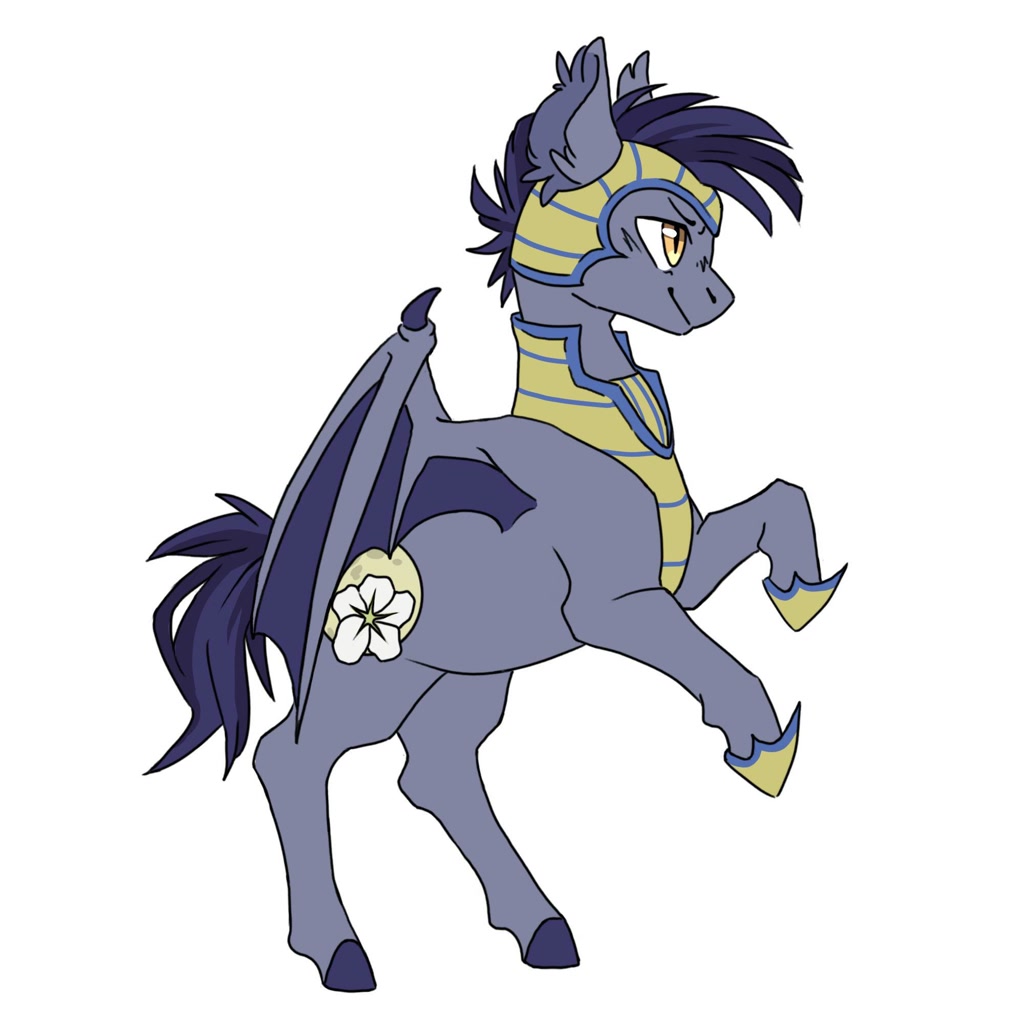 #3129595 - safe, artist:flaming-trash-can, oc, oc only, bat pony, pony ...