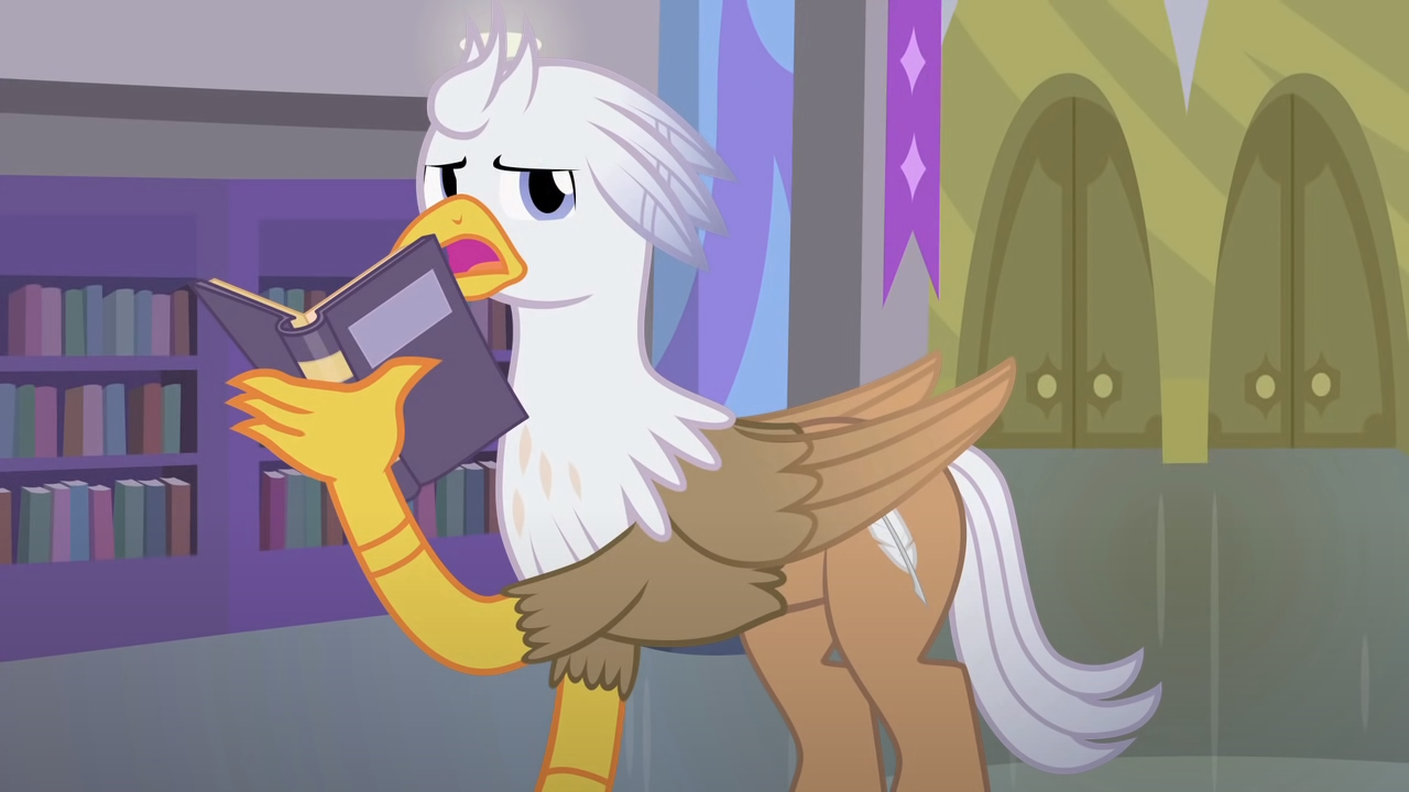 #3130354 - safe, artist:mlp-silver-quill, oc, oc only, oc:silver quill, hippogriff, after the ...