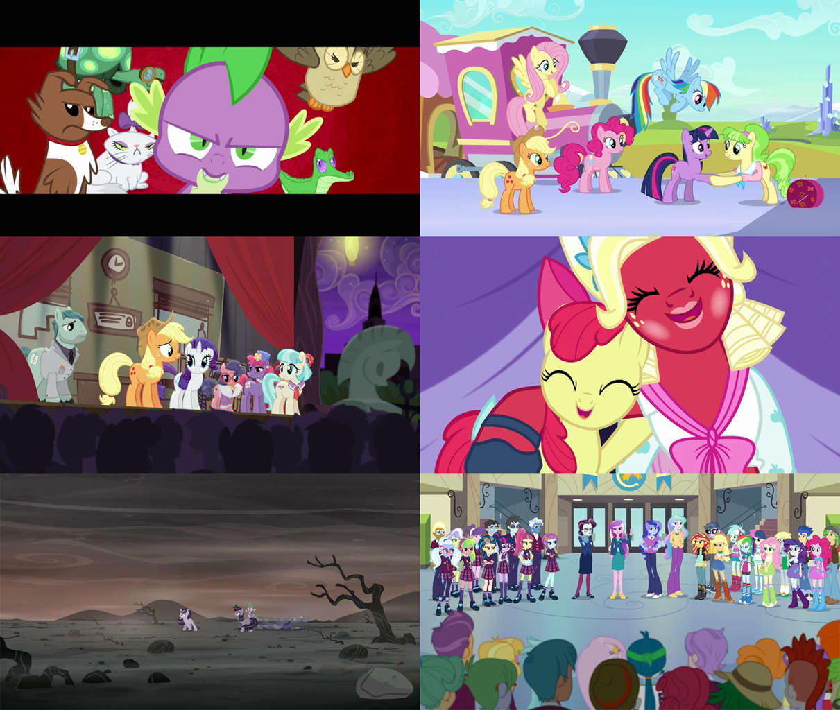 #3132027 - safe, edit, edited screencap, screencap, apple bloom, applejack, big macintosh, bon ...