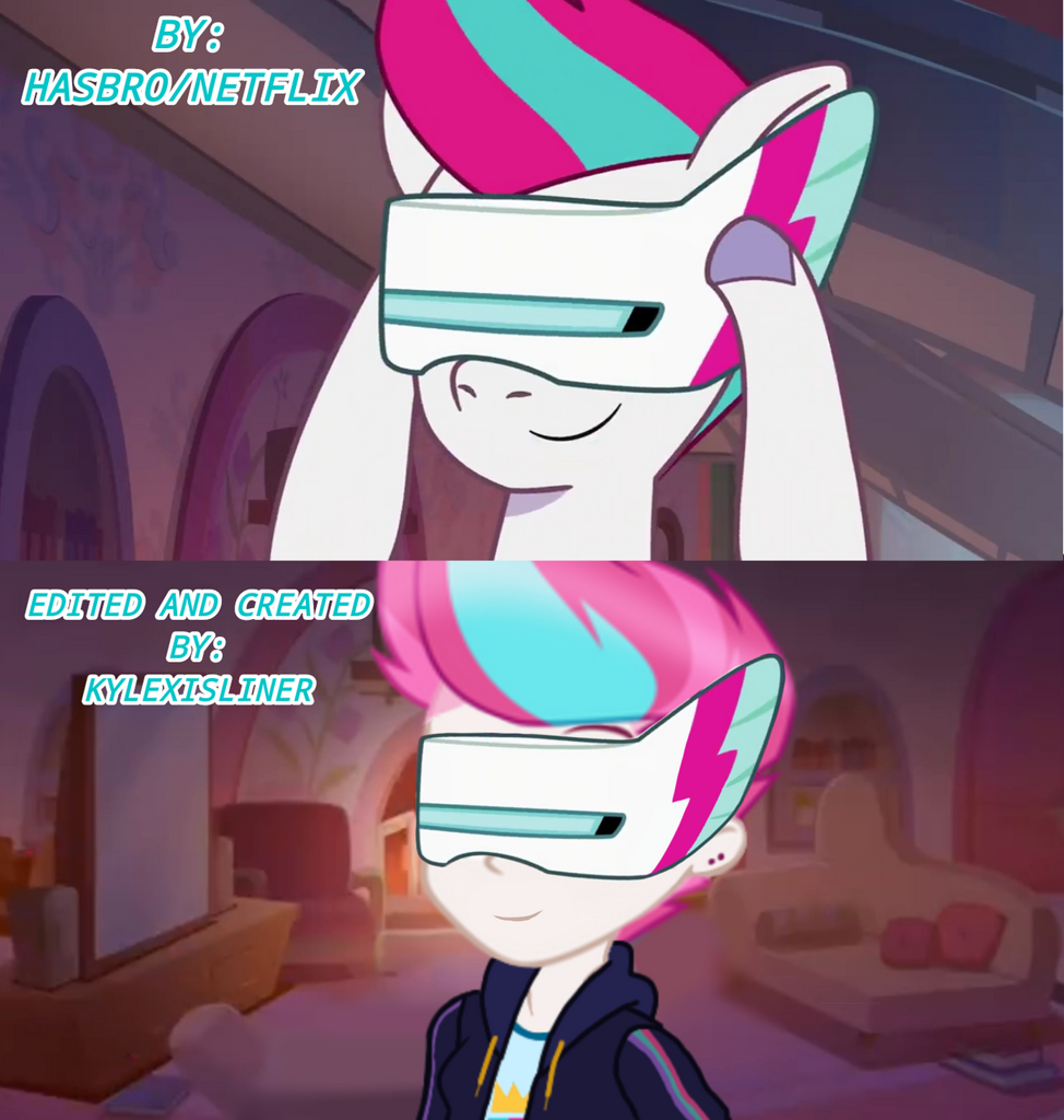 #3133578 - safe, artist:kylexisliner, screencap, zipp storm, human ...