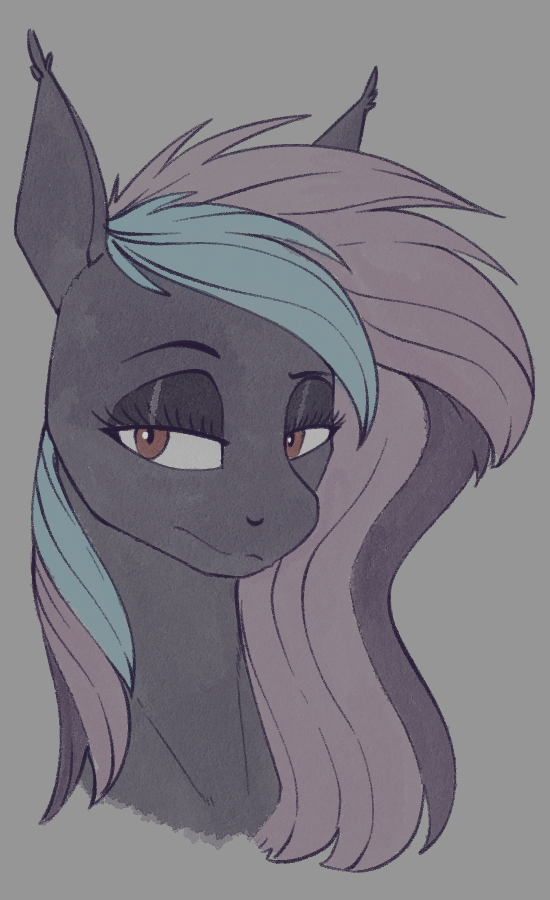 #3133711 - safe, artist:stray prey, oc, oc only, oc:stellar wind, bat pony, pony, bat pony oc ...