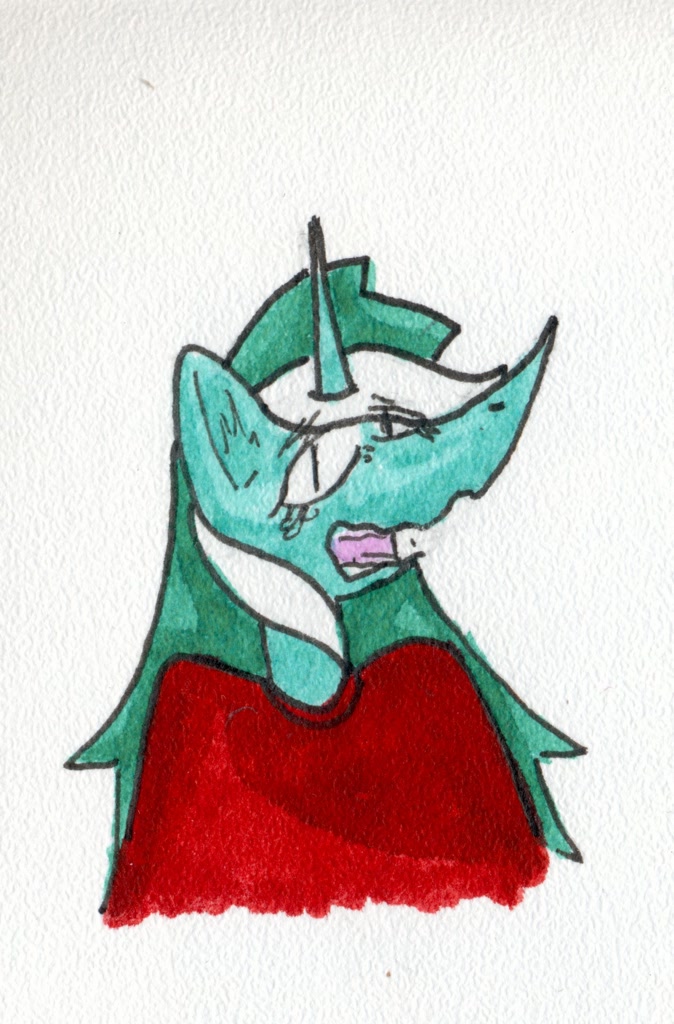 #3118867 - safe, artist:ploskostnost, lyra heartstrings, unicorn ...