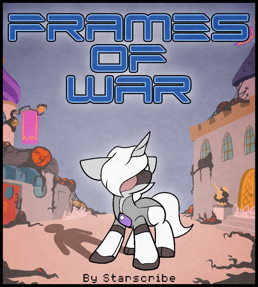 #3134754 - safe, artist:zutcha, pony, unicorn, fanfic:frames of war ...
