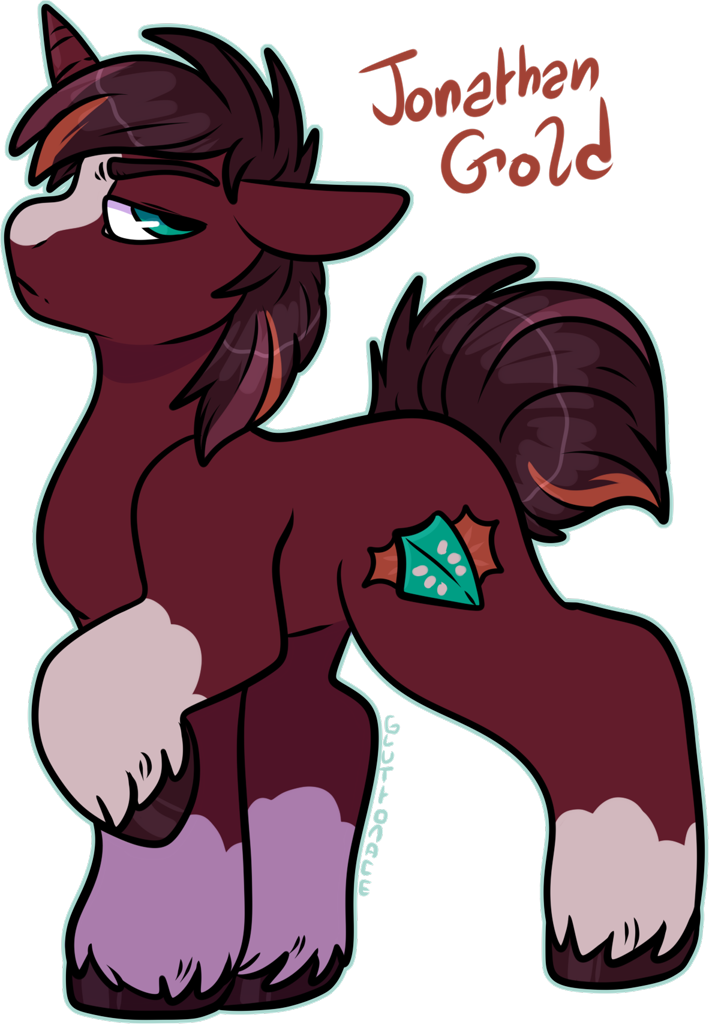 #3118991 - safe, artist:sexygoatgod, oc, oc only, oc:jonathan gold, pony, unicorn, male, simple ...