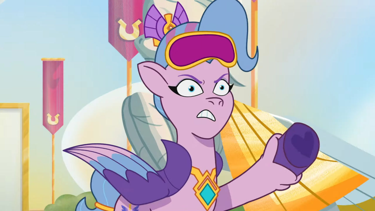 #3119251 - safe, screencap, queen haven, pegasus, pony, g5, mare family ...