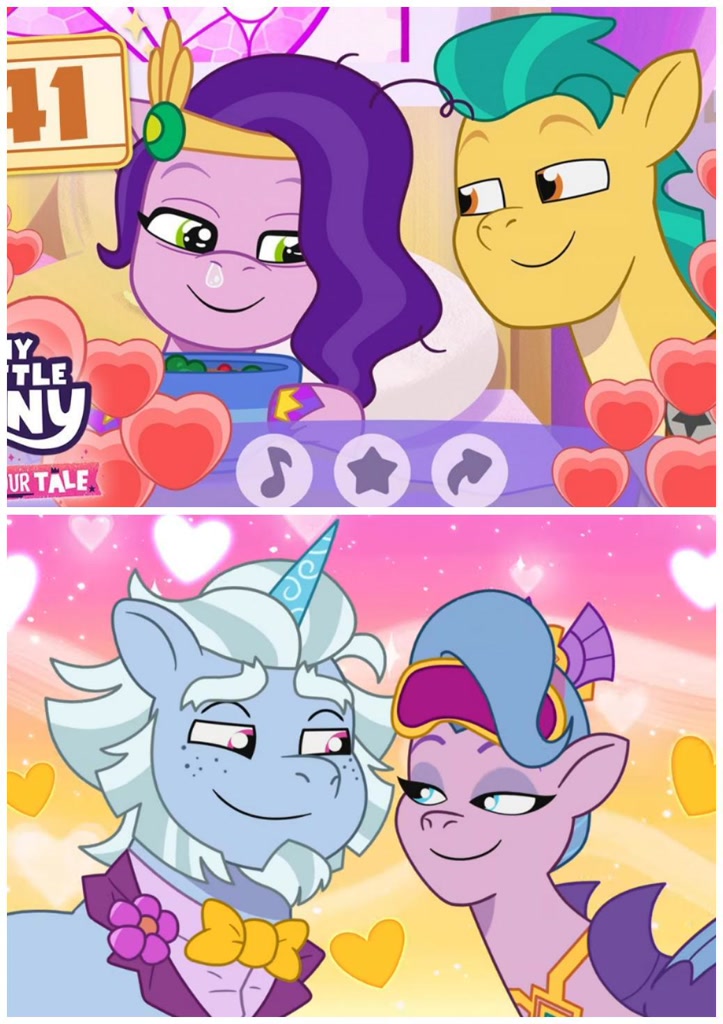 #3119532 - safe, edit, edited screencap, screencap, alphabittle blossomforth, hitch trailblazer ...