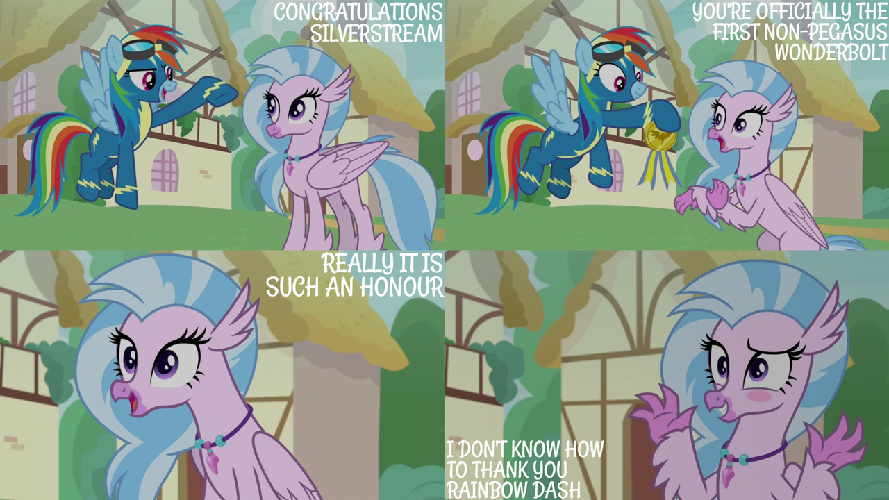 #3119837 - safe, edit, edited screencap, editor:quoterific, screencap, rainbow dash ...