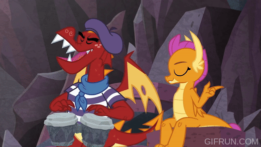 #3119839 - safe, screencap, fluttershy, garble, smolder, dragon ...