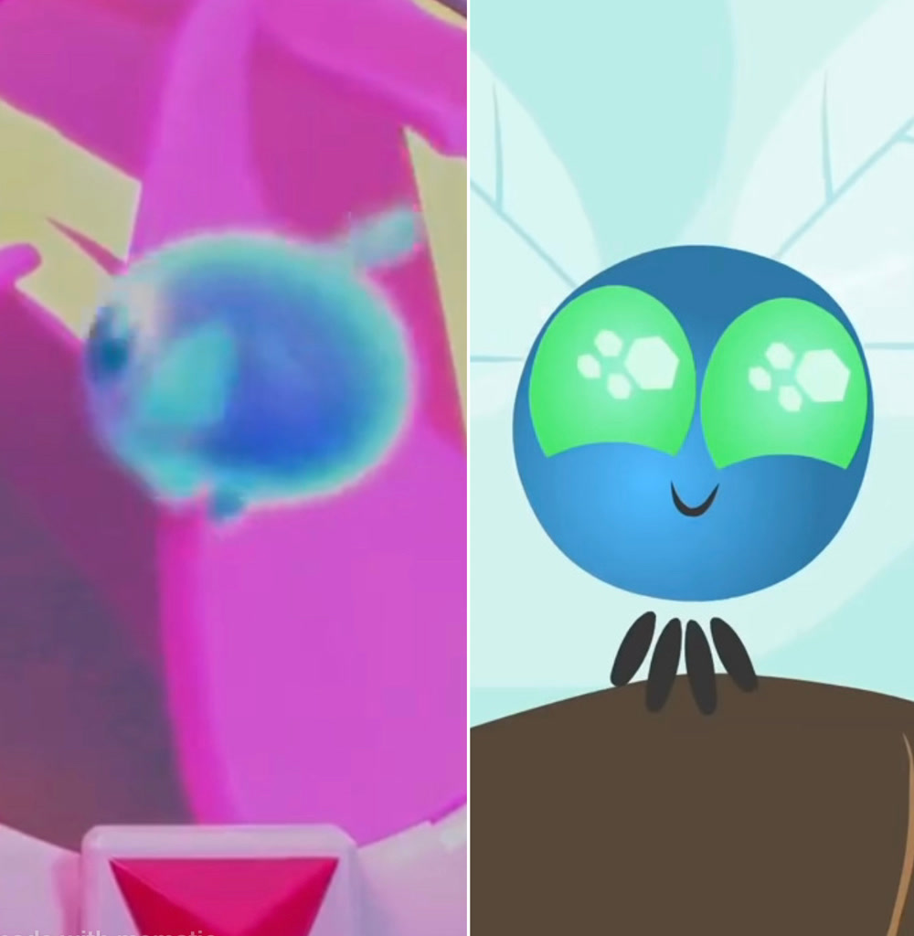 #3122419 - safe, edit, screencap, parasprite, g4, g5, my little pony ...