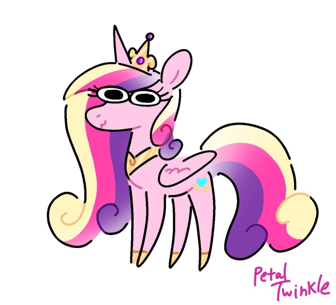 #3135070 - safe, artist:petaltwinkle, princess cadance, alicorn, pony ...