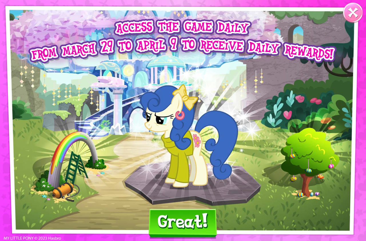 #3135163 - safe, gameloft, blueberry curls, earth pony, pony, g4, my ...