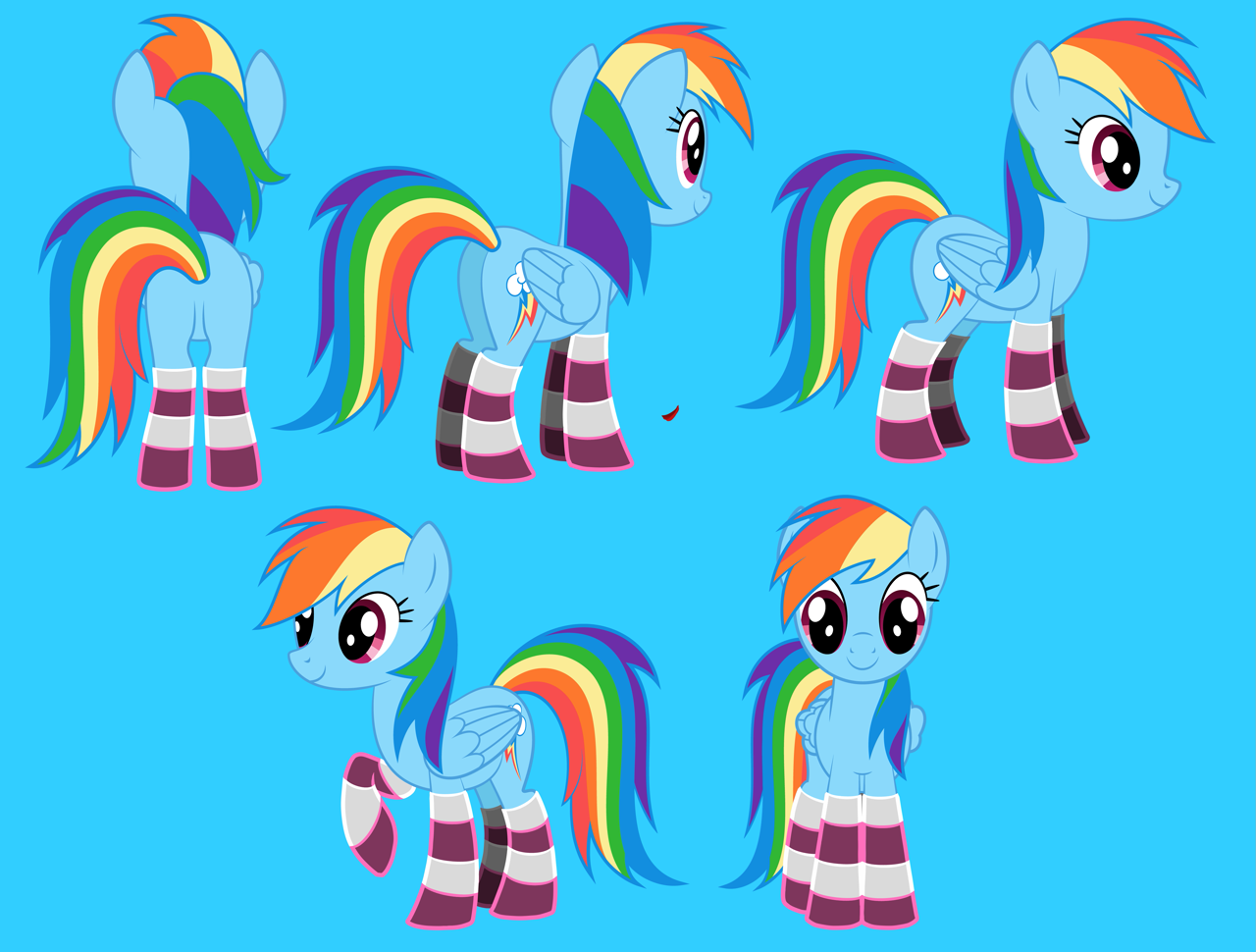 #3140612 - safe, artist:culu-bluebeaver, edit, editor:lukasz, rainbow dash, pegasus, pony, blue ...