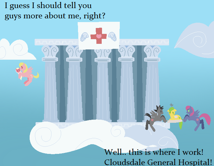 #3141091 - safe, artist:asknursenimble, oc, unnamed oc, pegasus, pony ...