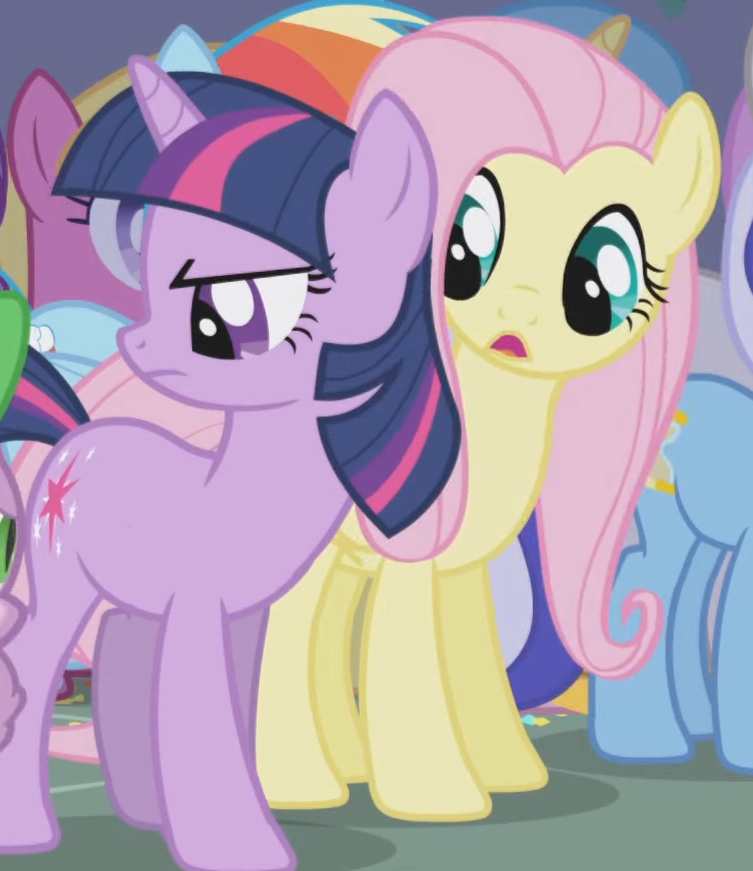 #3141887 - safe, screencap, fluttershy, rainbow dash, spike, twilight ...