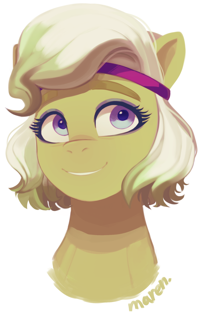 #3143212 - safe, artist:maren, minty (g5), earth pony, pony, g5, cute ...