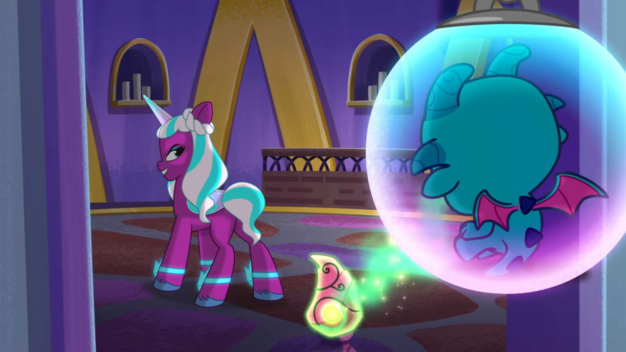 #3144026 - safe, screencap, opaline arcana, sparky sparkeroni, alicorn, dragon, pony, g5, i've ...