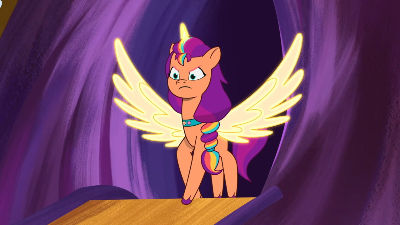 #3144898 - safe, screencap, sunny starscout, alicorn, pony, g5, i've seen fire and i've seen ...