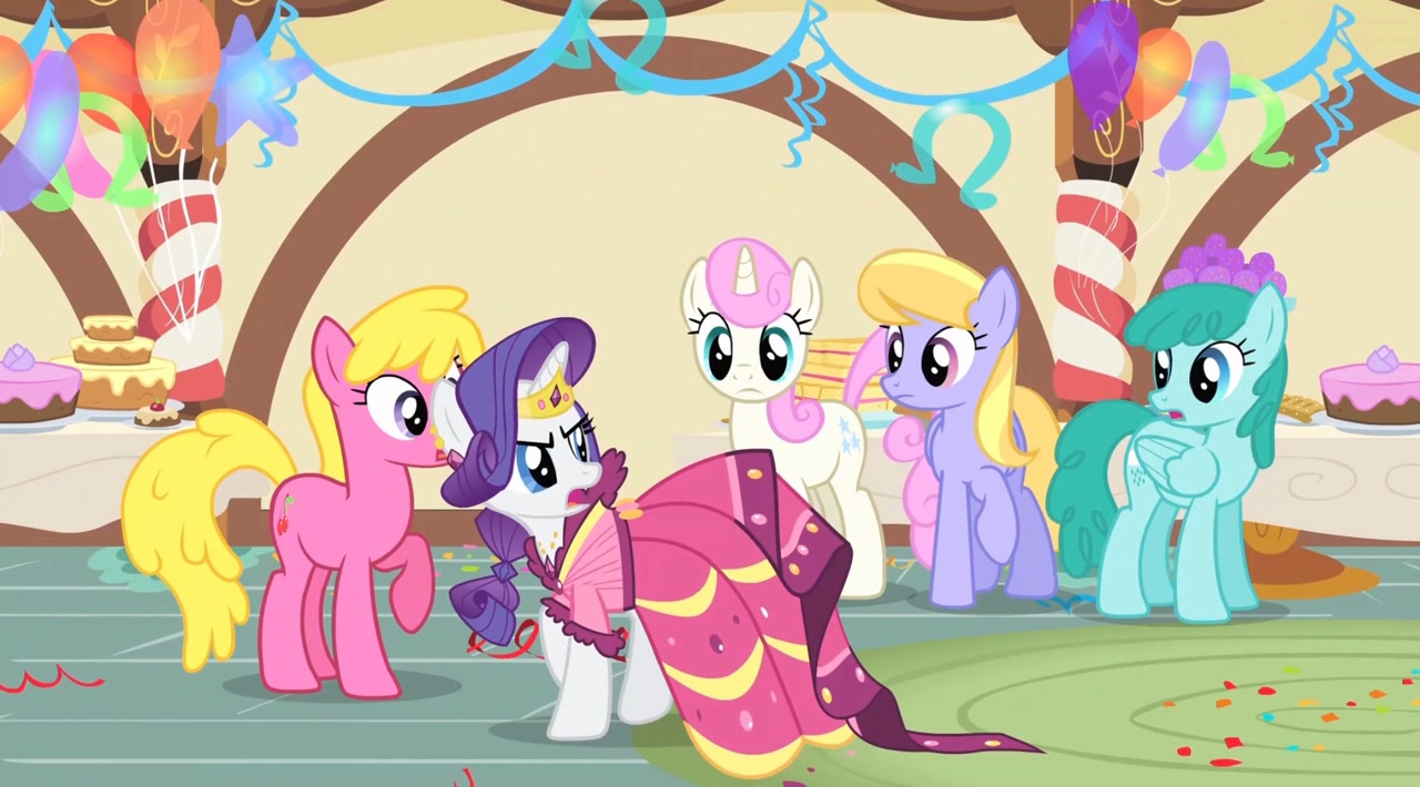 #3146267 - safe, screencap, cherry berry, cloud kicker, rarity, spring ...