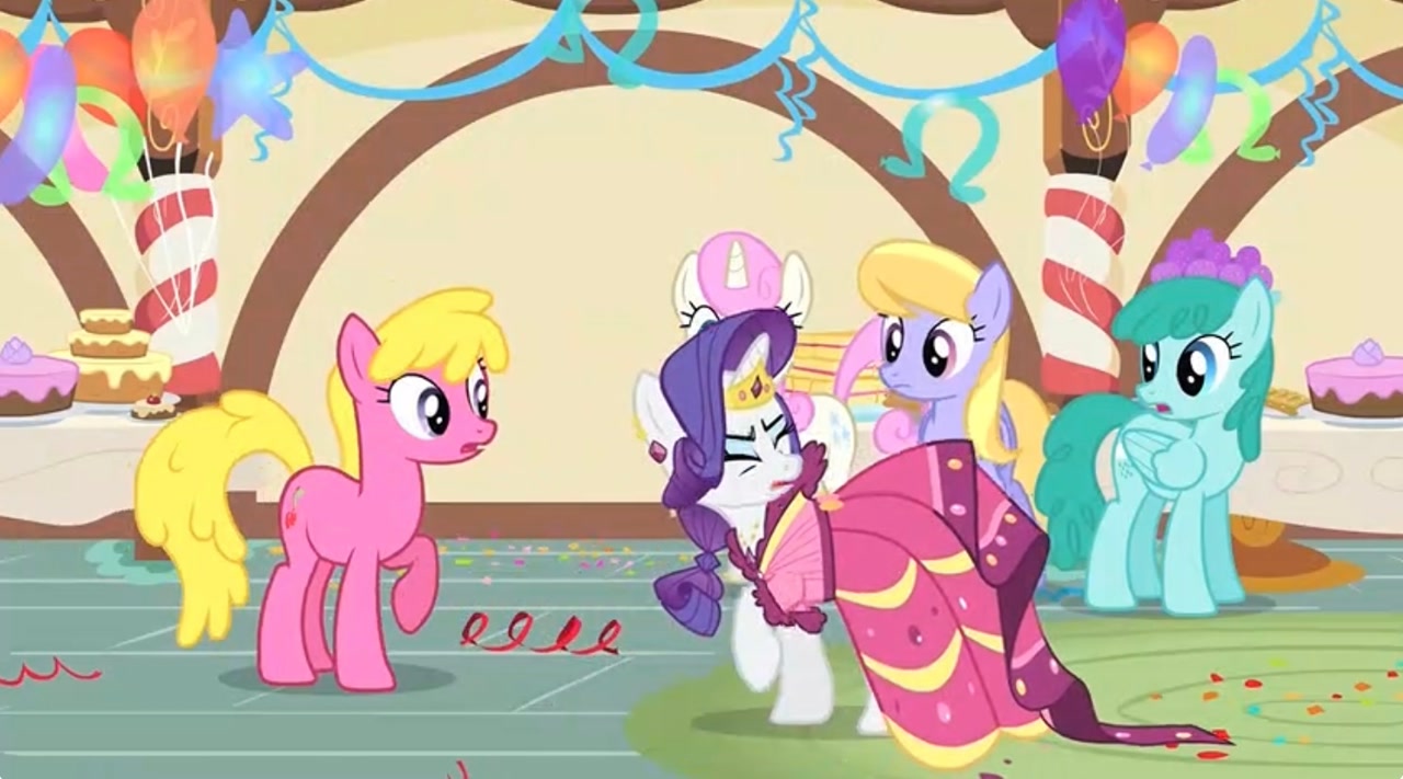 #3146269 - safe, screencap, cherry berry, cloud kicker, rarity, spring ...