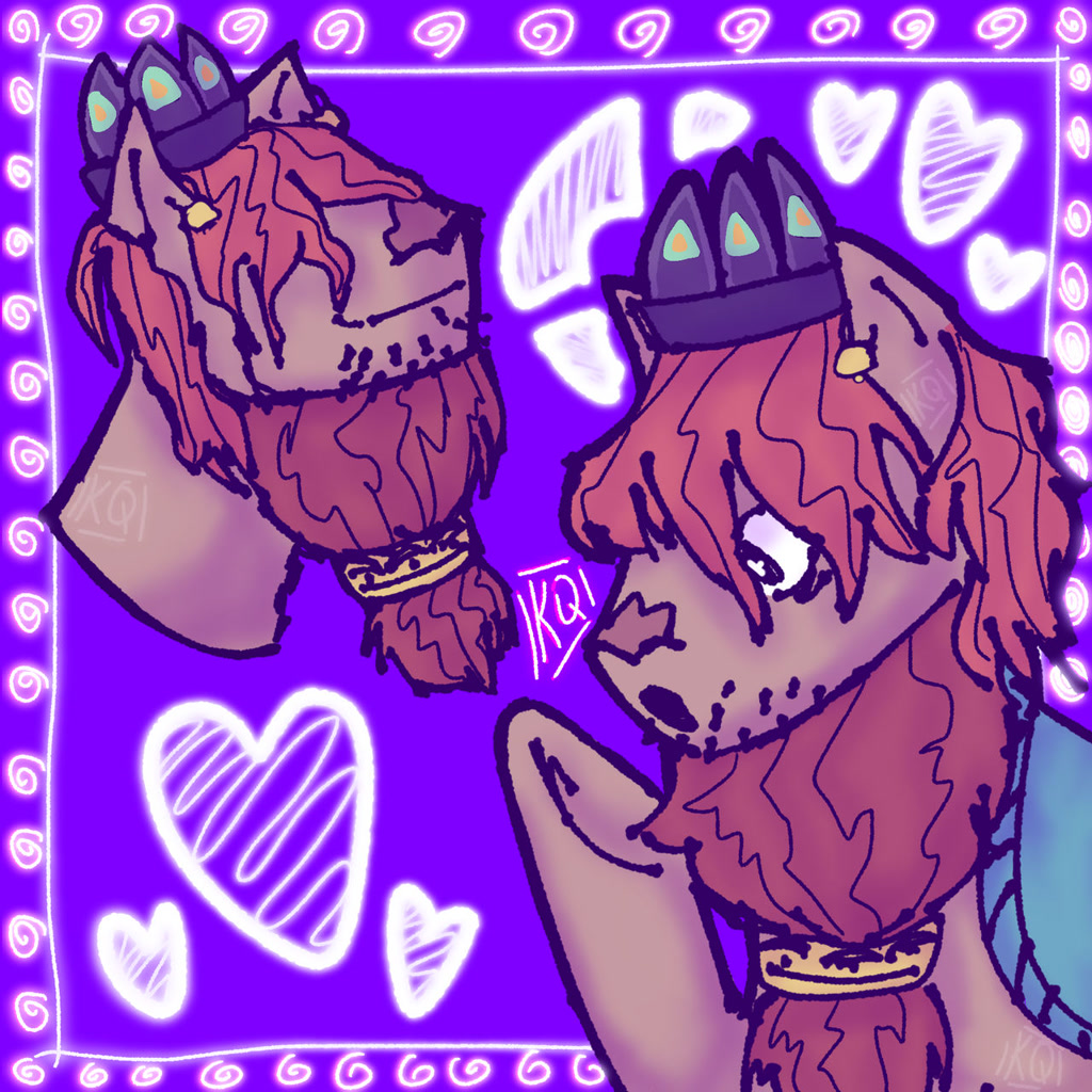 #3146386 - safe, artist:yogurt-bird, prince rutherford, pony, g4, beard ...