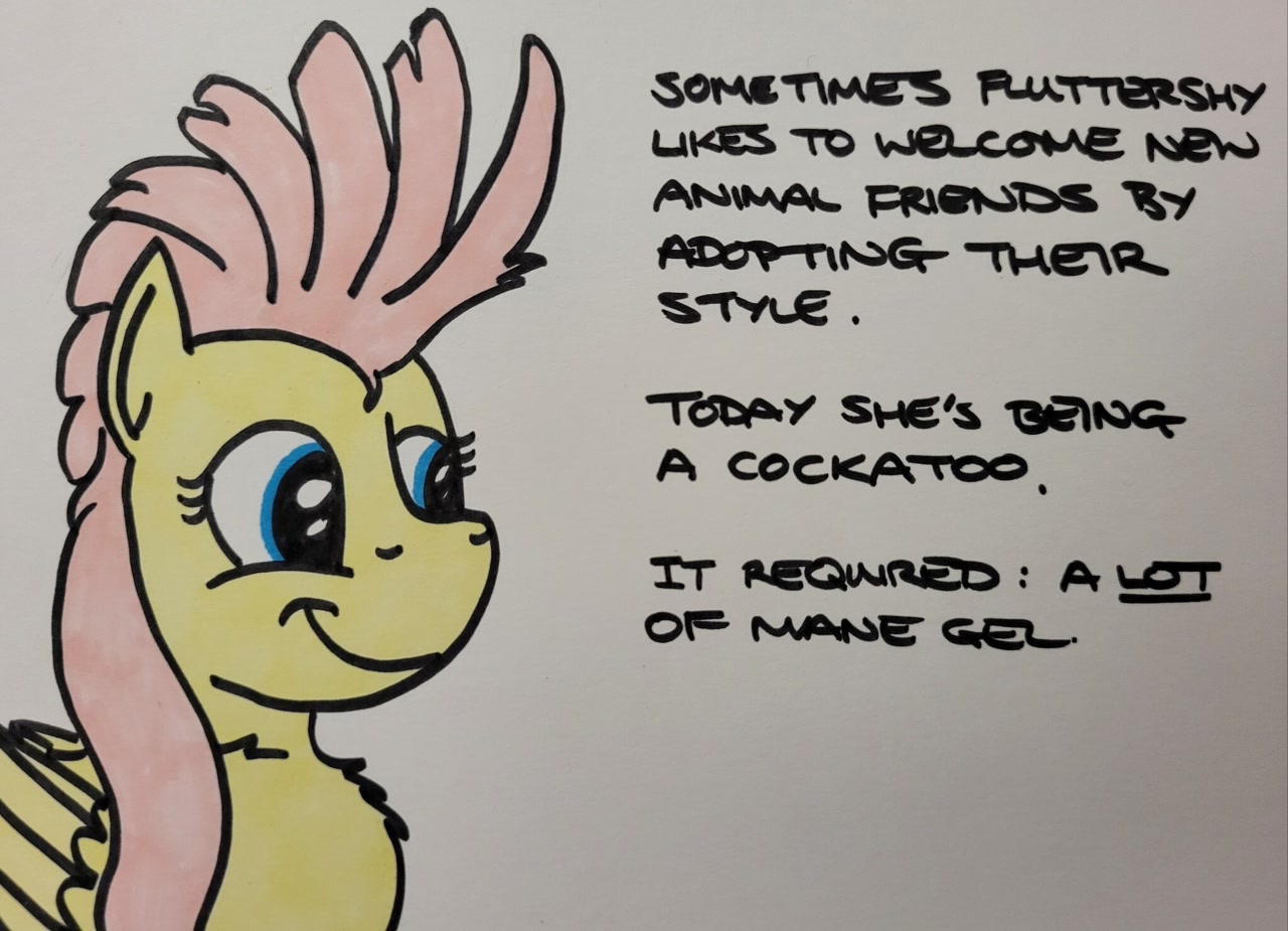 #3148415 - safe, artist:hoofclid, fluttershy, pegasus, pony, g4 ...