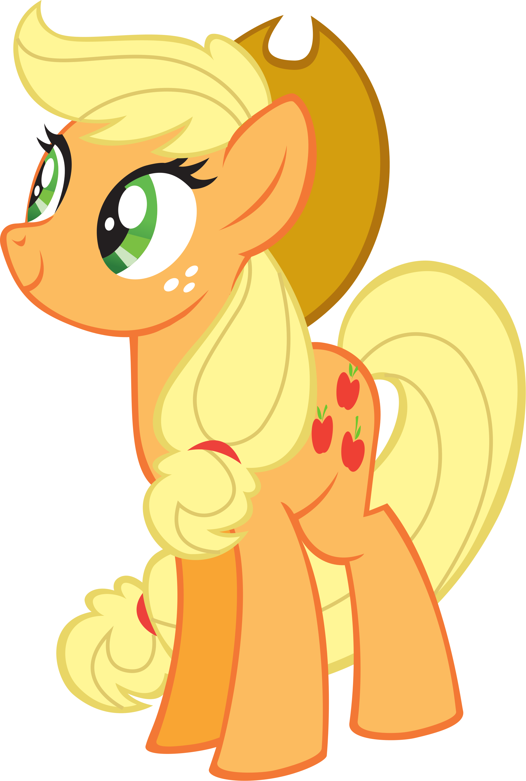 #3150616 - safe, applejack, earth pony, pony, g4, official, .svg available, female, mare, simple ...