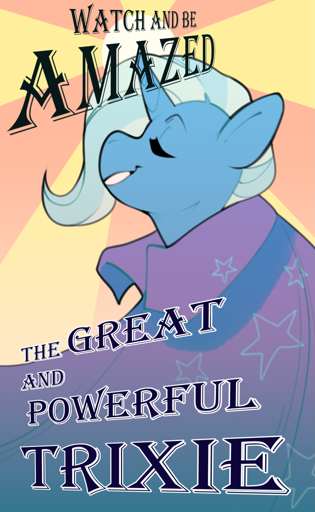 #3150621 - safe, artist:devi_shade, trixie, pony, unicorn, g4 ...