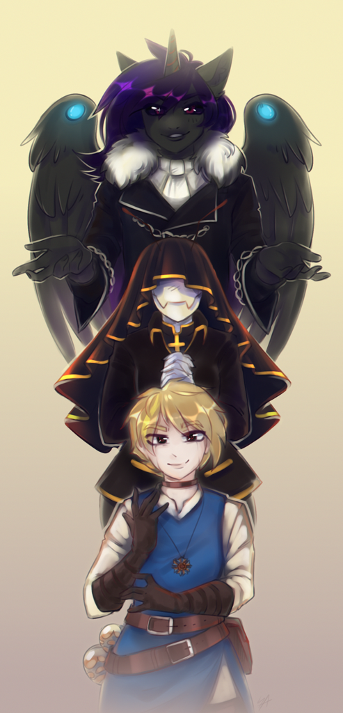 #3153162 - safe, artist:serodart, oc, alicorn, bee, human, insect ...