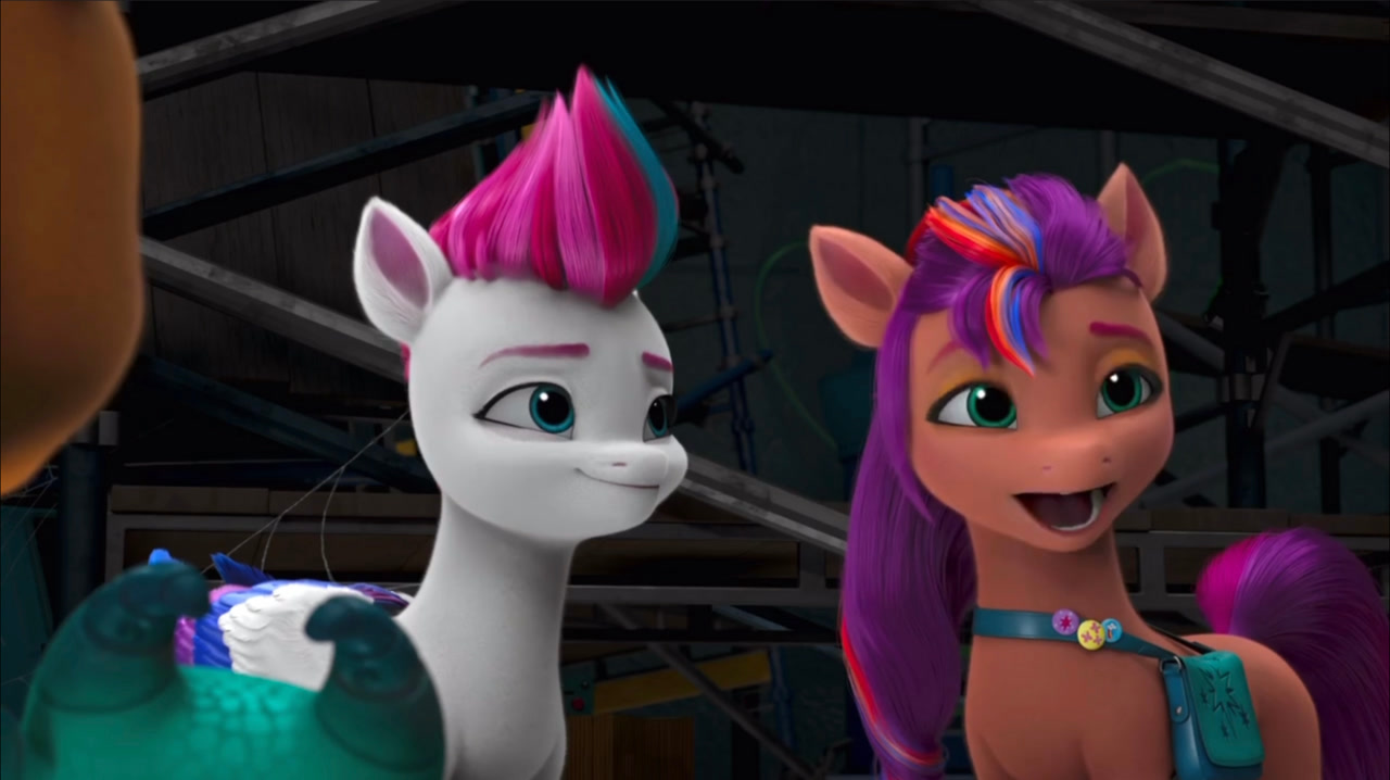 #3153529 - safe, screencap, hitch trailblazer, sparky sparkeroni, sunny ...