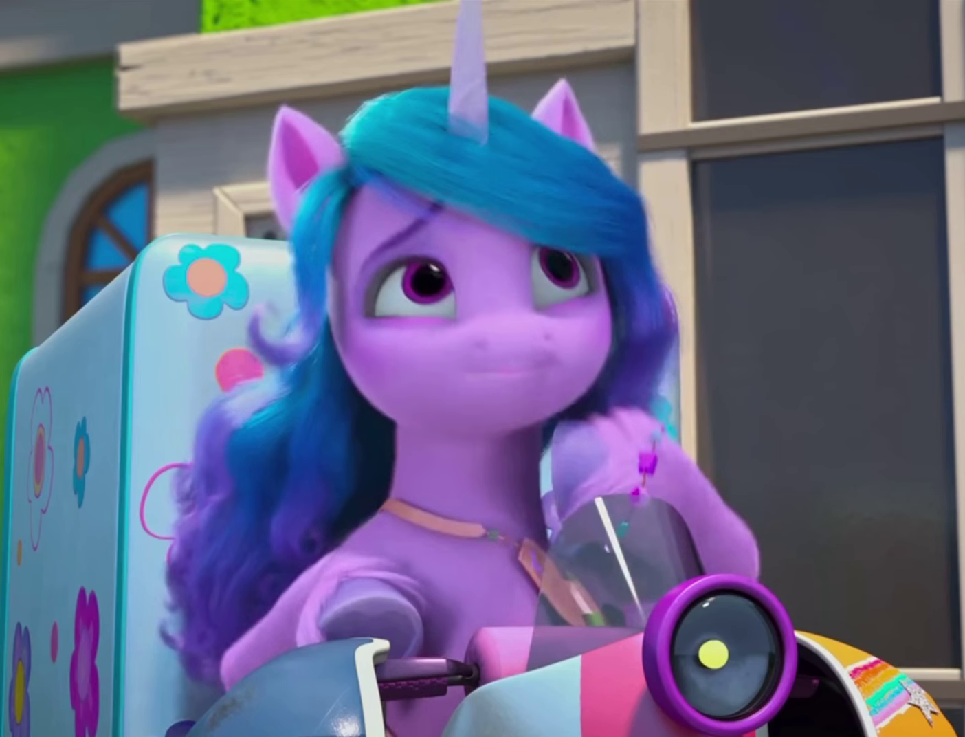 #3153965 - safe, screencap, izzy moonbow, pony, unicorn, g5, my little pony: make your mark, my ...