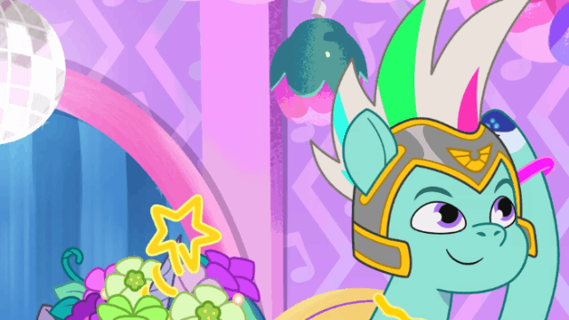 #3154186 - safe, screencap, izzy moonbow, thunder flap, pegasus, pony ...