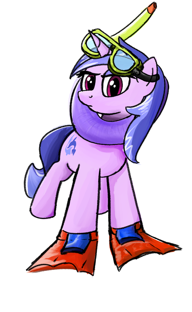#3137468 - safe, artist:nonnyanon, sea swirl, seafoam, pony, unicorn ...