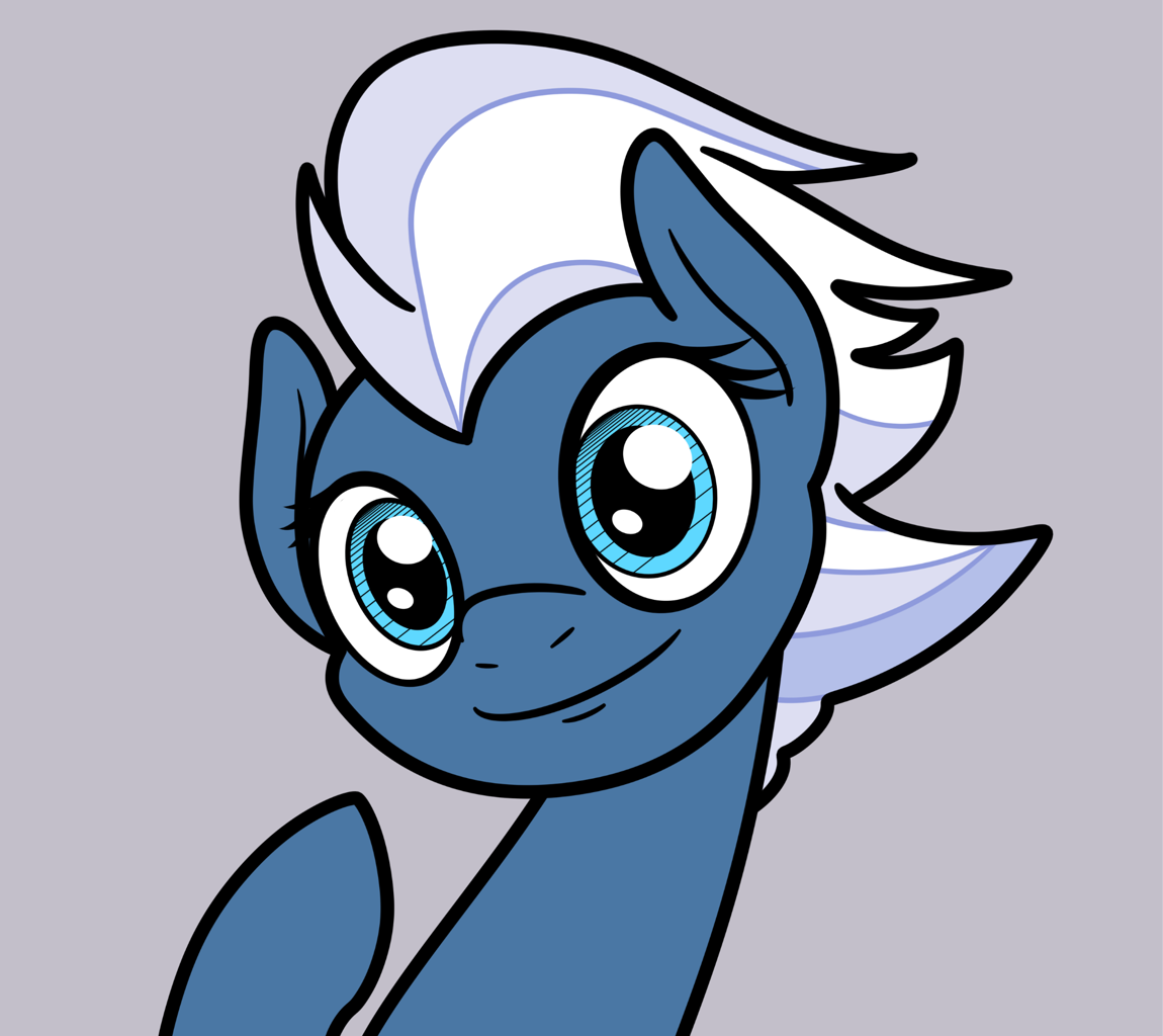 #3137521 - safe, artist:ewoudcponies, night glider, pegasus, pony, g4, bust, female, simple ...