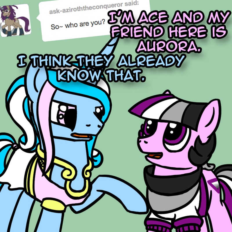 #3137671 - safe, artist:thedragenda, oc, oc only, oc:ace, oc:aurora (thedragenda), earth pony ...