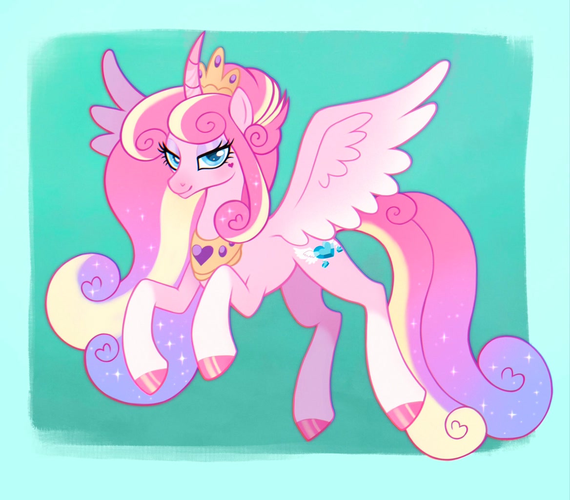 #3137826 - safe, artist:birdoffnorth, princess amore, alicorn, pony ...