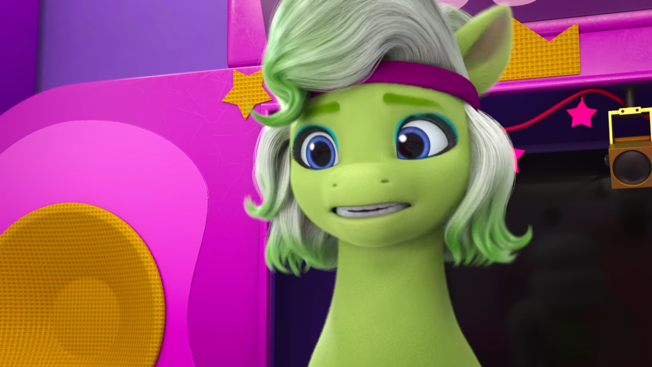 #3138820 - safe, screencap, minty (g5), earth pony, pony, bridlewoodstock (make your mark), g5 ...