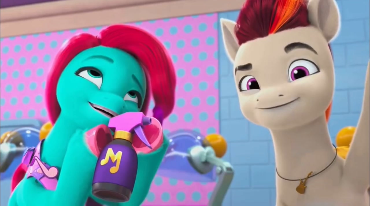 #3139443 - safe, screencap, jazz hooves, rocky riff, earth pony ...