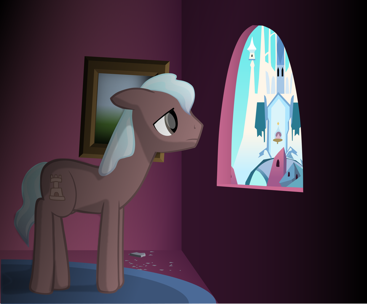 #3139743 - safe, artist:equestriaexploration, jaded jasper, crystal pony, pony, atg 2023, newbie ...