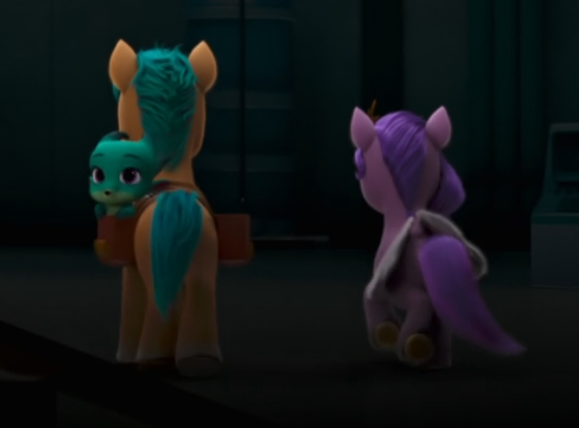 #3139920 - safe, screencap, hitch trailblazer, pipp petals, sparky ...