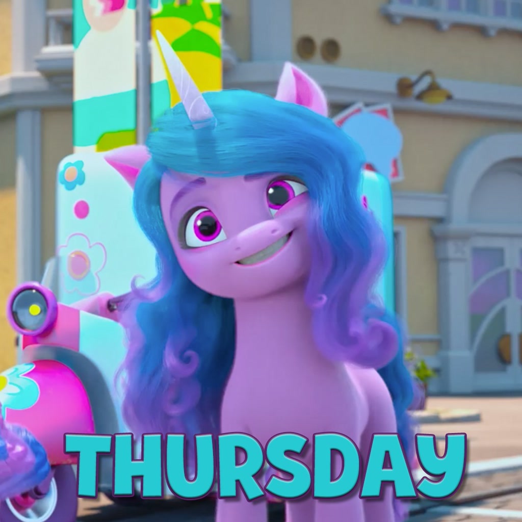  3160712 Safe Screencap Izzy Moonbow Pony Unicorn G5 Hoof Done