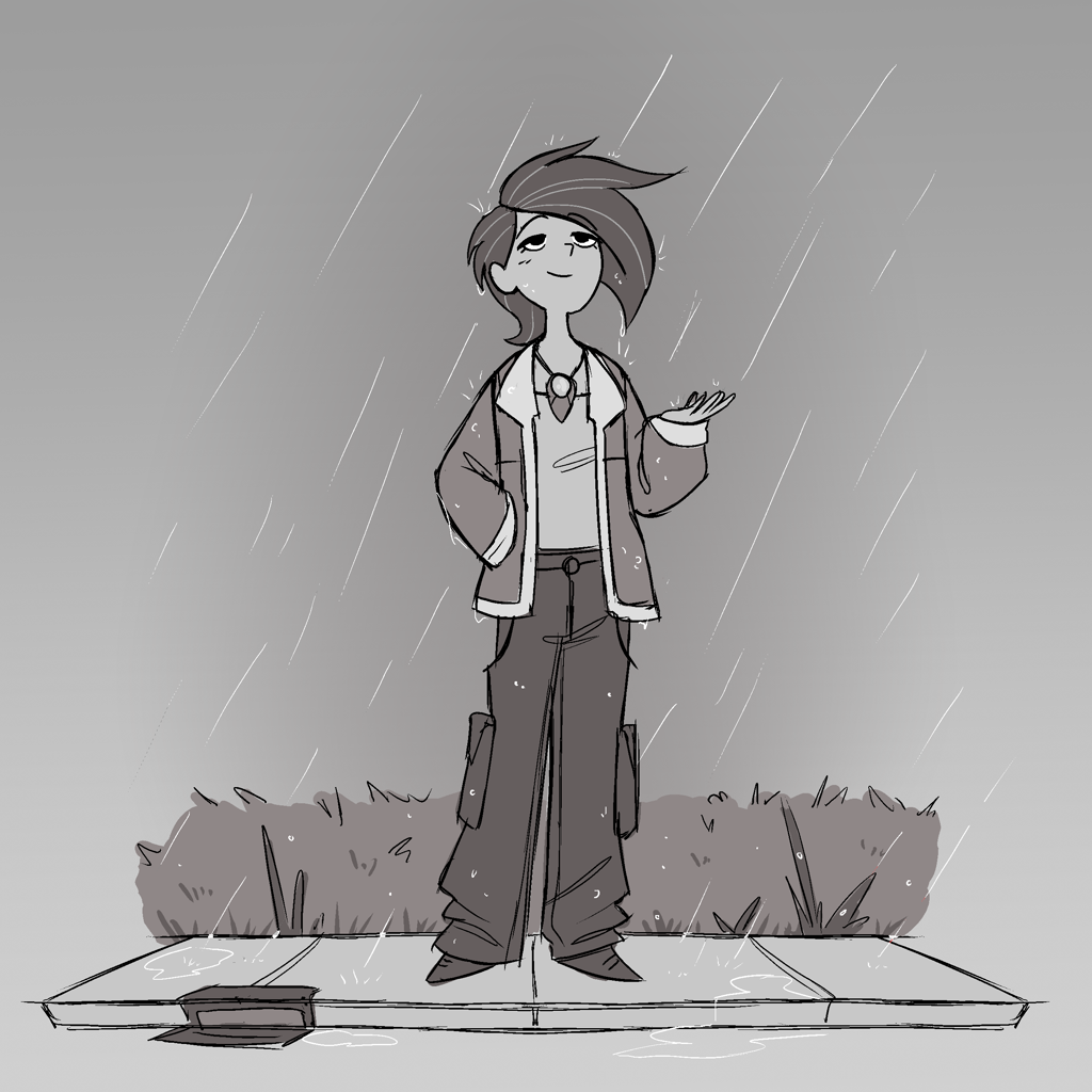 #3161076 - safe, artist:syrupyyy, oc, oc:lightning bug, human, pegasus ...