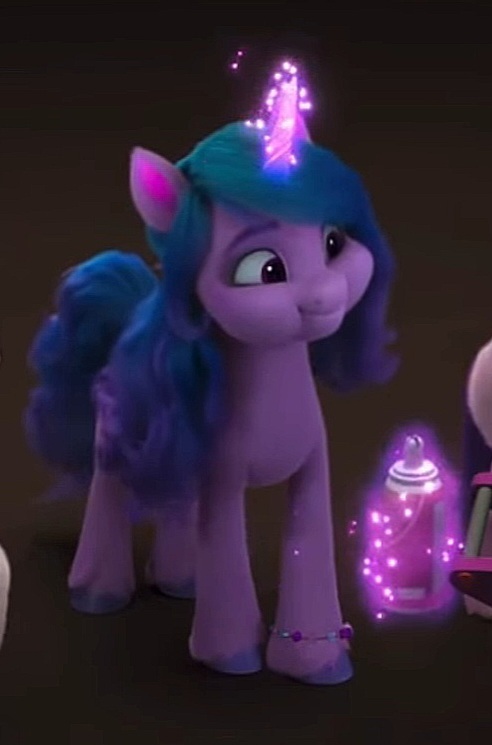 #3161139 - safe, screencap, izzy moonbow, pony, unicorn, g5, my little ...