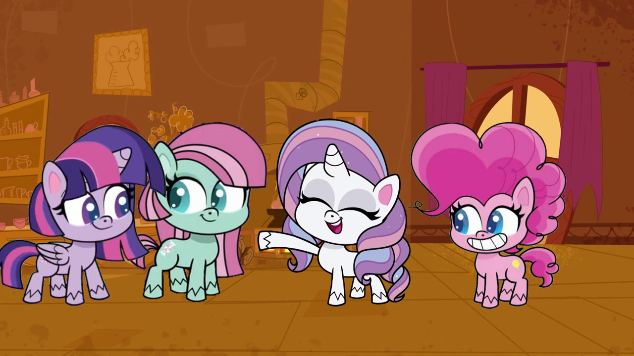 #3161754 - safe, edit, edited screencap, editor:luckydog416, screencap, minty (g4), pinkie pie ...