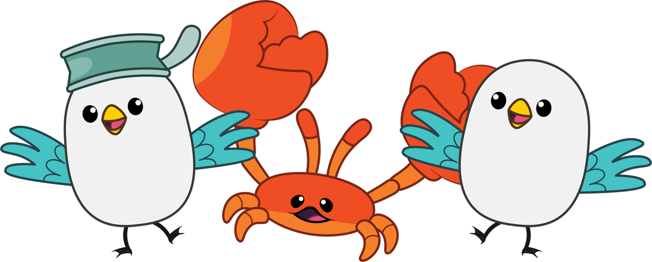 #3161947 - safe, artist:prixy05, kenneth, mcsnips-a-lot, steven, bird ...