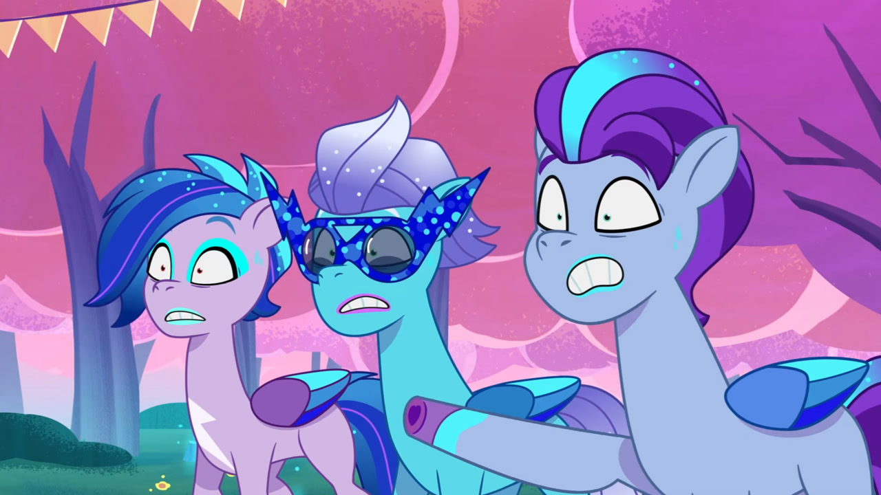 #3162474 - safe, screencap, arpeggia, fretlock, jam donut, pegasus ...