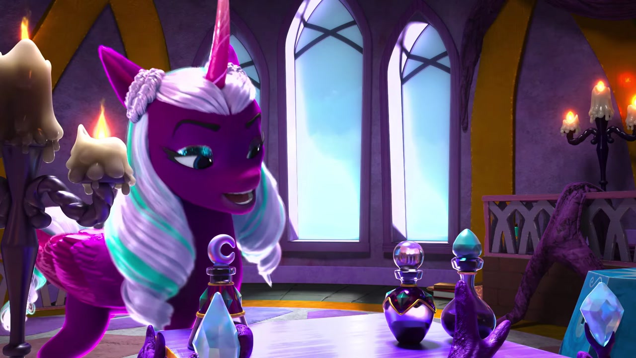 #3163121 - safe, screencap, opaline arcana, alicorn, pony, cutie blossom bash, g5, my little ...