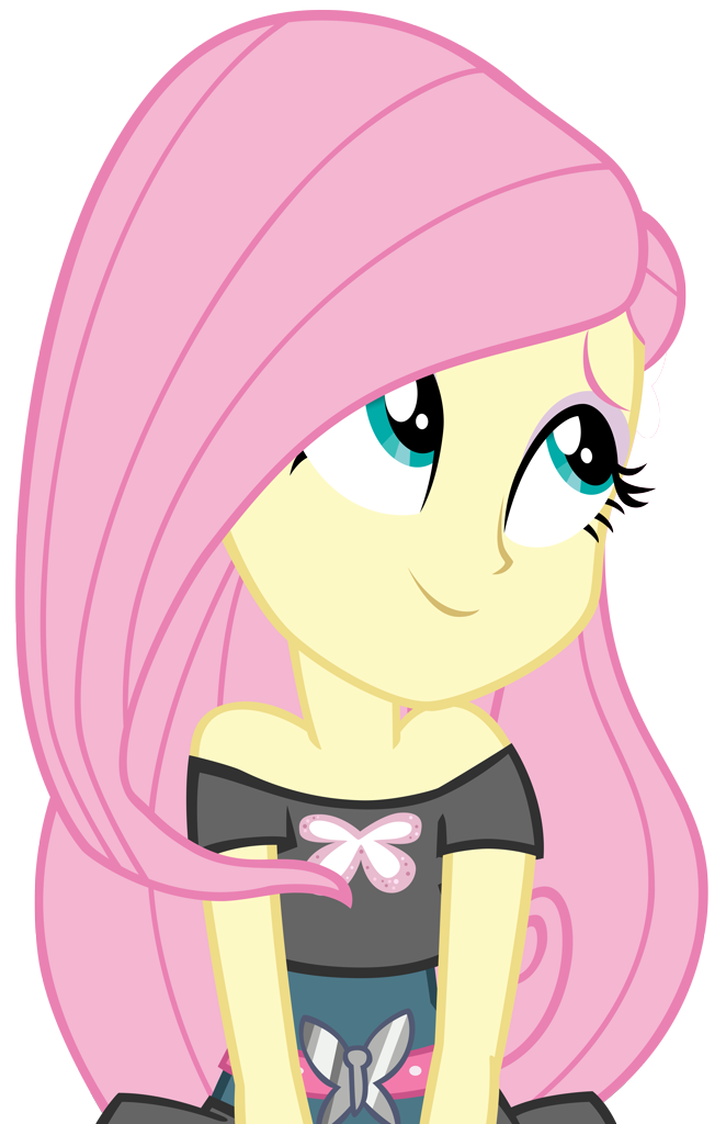 #3163865 - safe, artist:andoanimalia, fluttershy, human, equestria ...