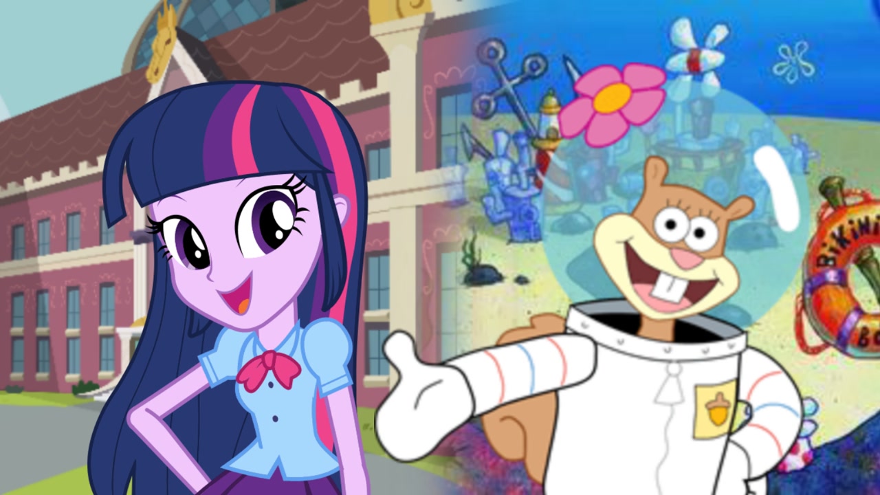 #3164543 - safe, twilight sparkle, alicorn, human, squirrel, equestria ...